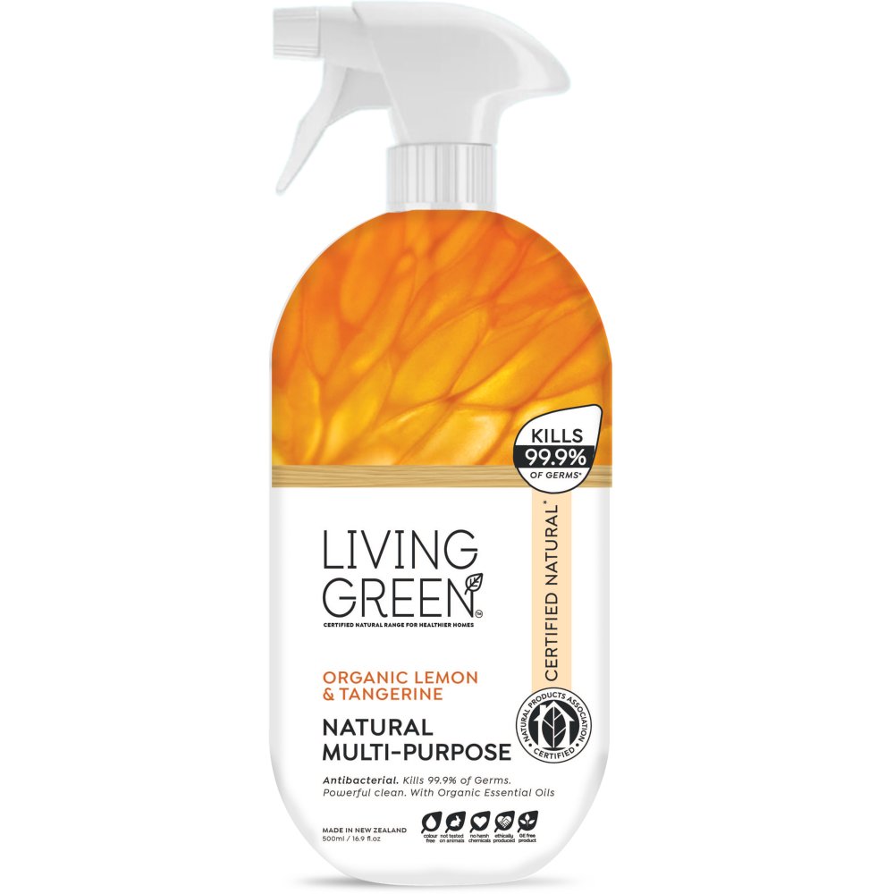 Multi-purpose Cleaner. Certified Natural with Organic Organic Lemon ...